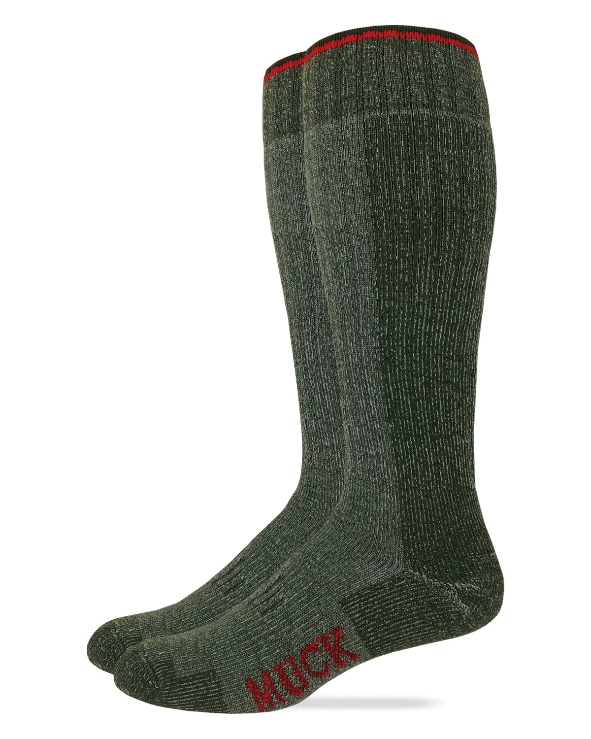 Muck Boot Mens Merino Wool Heavyweight Over The Calf Boot Socks 2 Pair ...